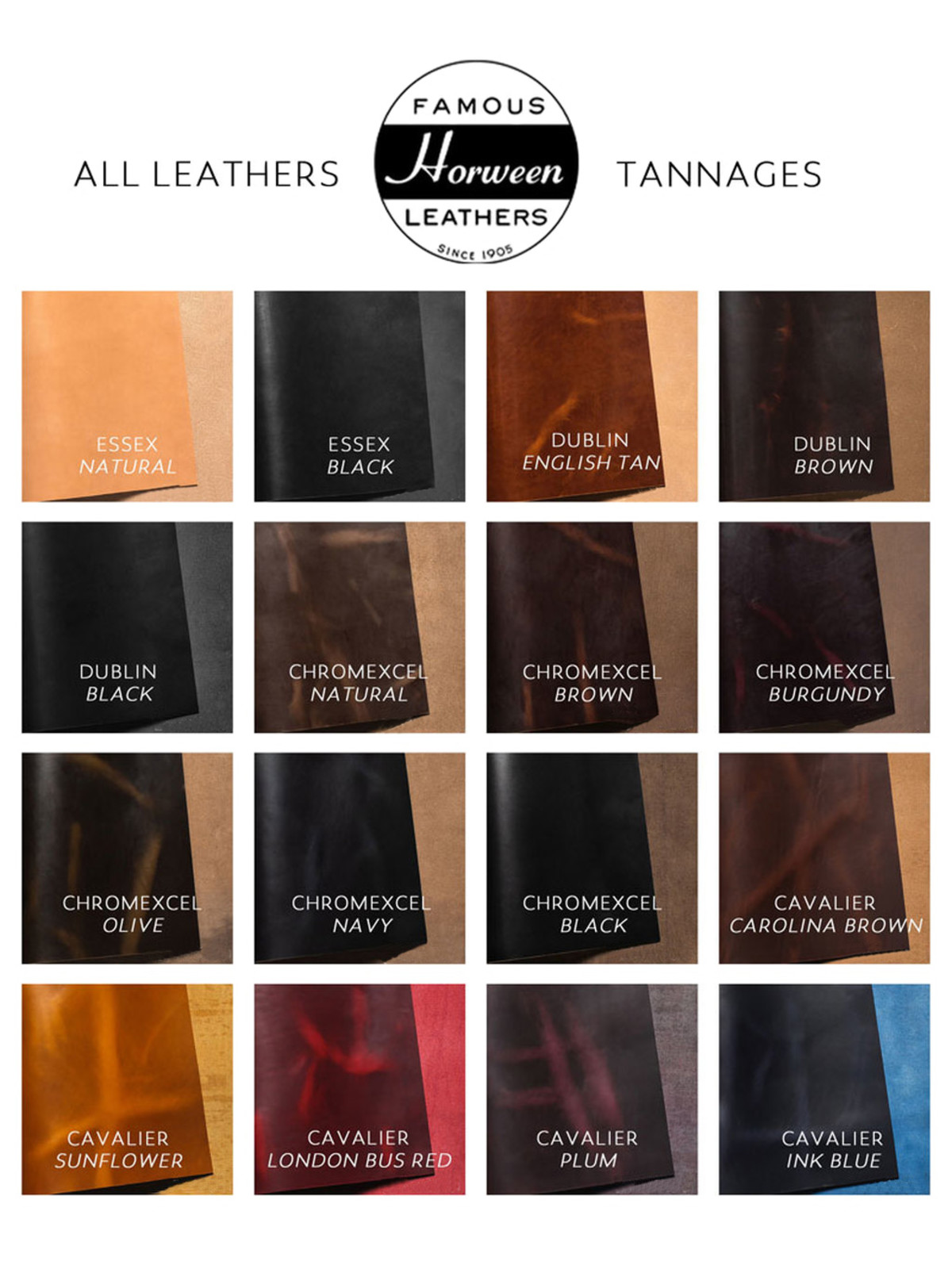 Ременная заготовка Horween Chromexcel для ремня шириной 38 мм из ...